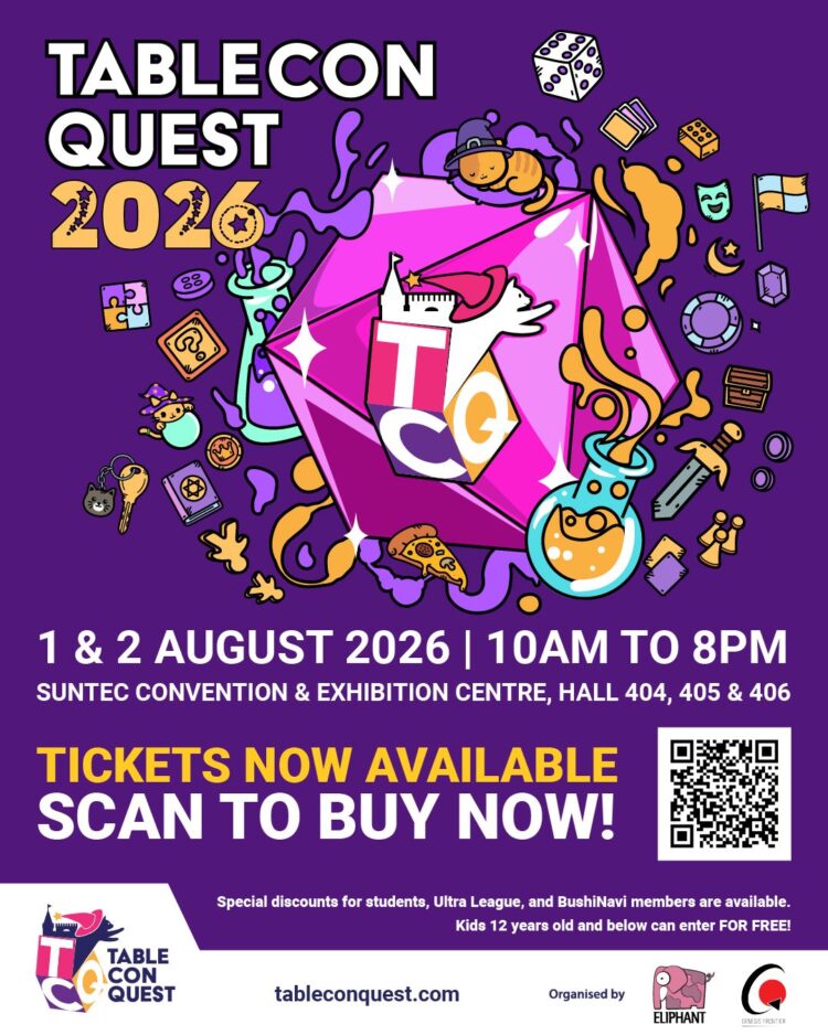 TableCon Quest 2026 ประกาศจัดงานในเดือนสิงหาคม พร้อมวางจำหน่ายบัตรแล้ว ...